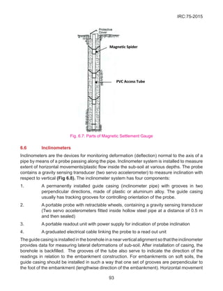 IRC:75-2015 GUIDELINES FOR THE DESIGN OF HIGH EMBANKMENTS | PDF