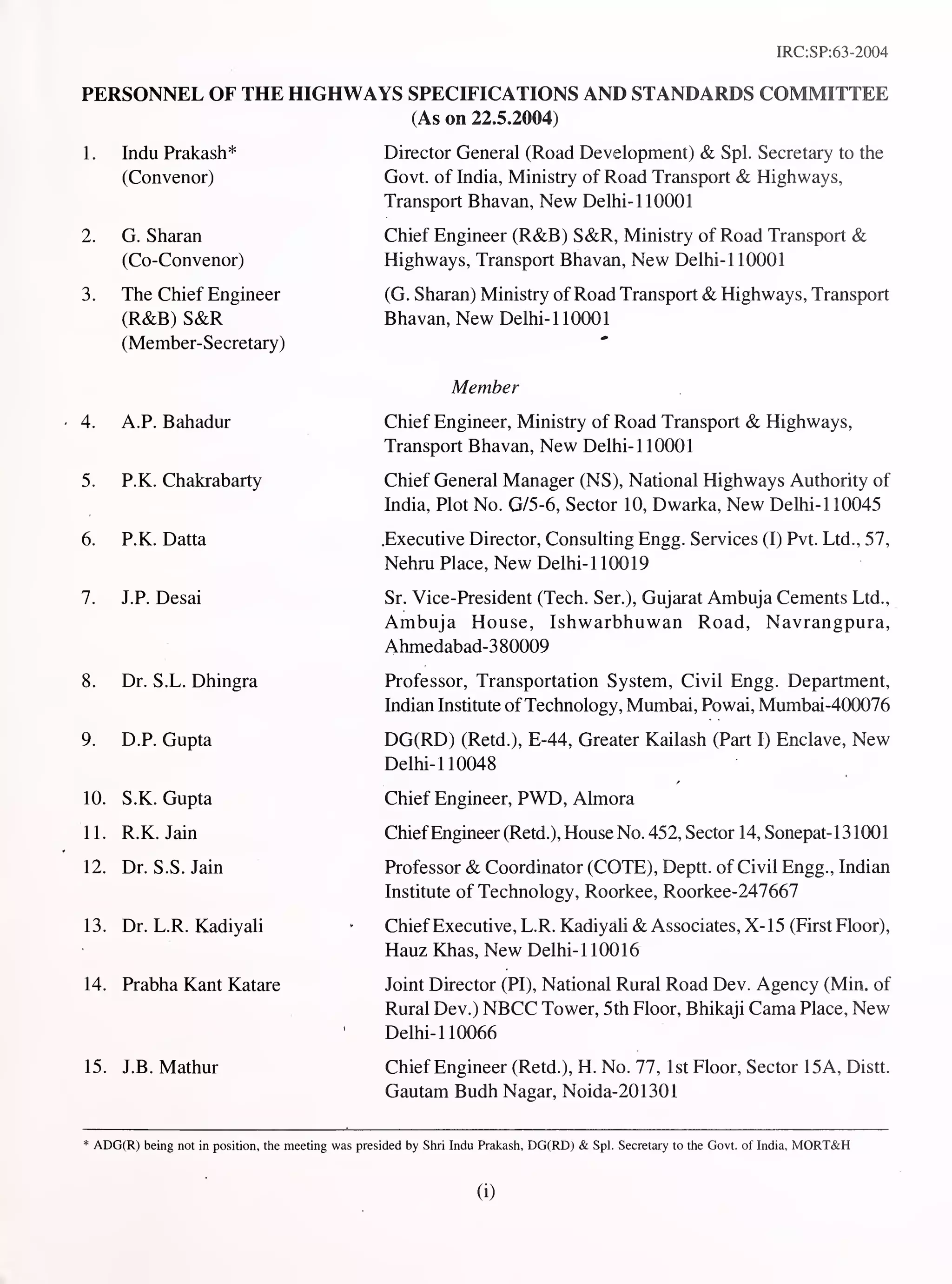 Irc.gov.in.sp.063.2004 (1) | PDF