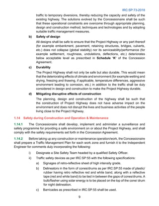 irc 073,2018 document uploaded by Priyanshu Kumar,9608684800 | PDF