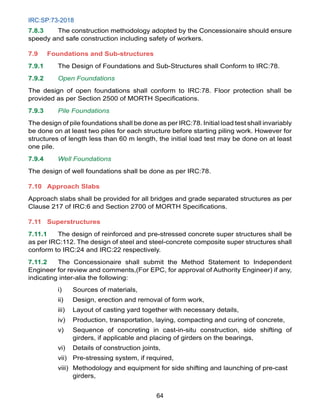irc 073,2018 document uploaded by Priyanshu Kumar,9608684800 | PDF