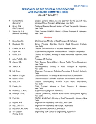 irc 073,2018 document uploaded by Priyanshu Kumar,9608684800 | PDF