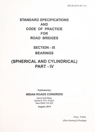 irc.gov.in.083.2014 spherical bearings.pdf