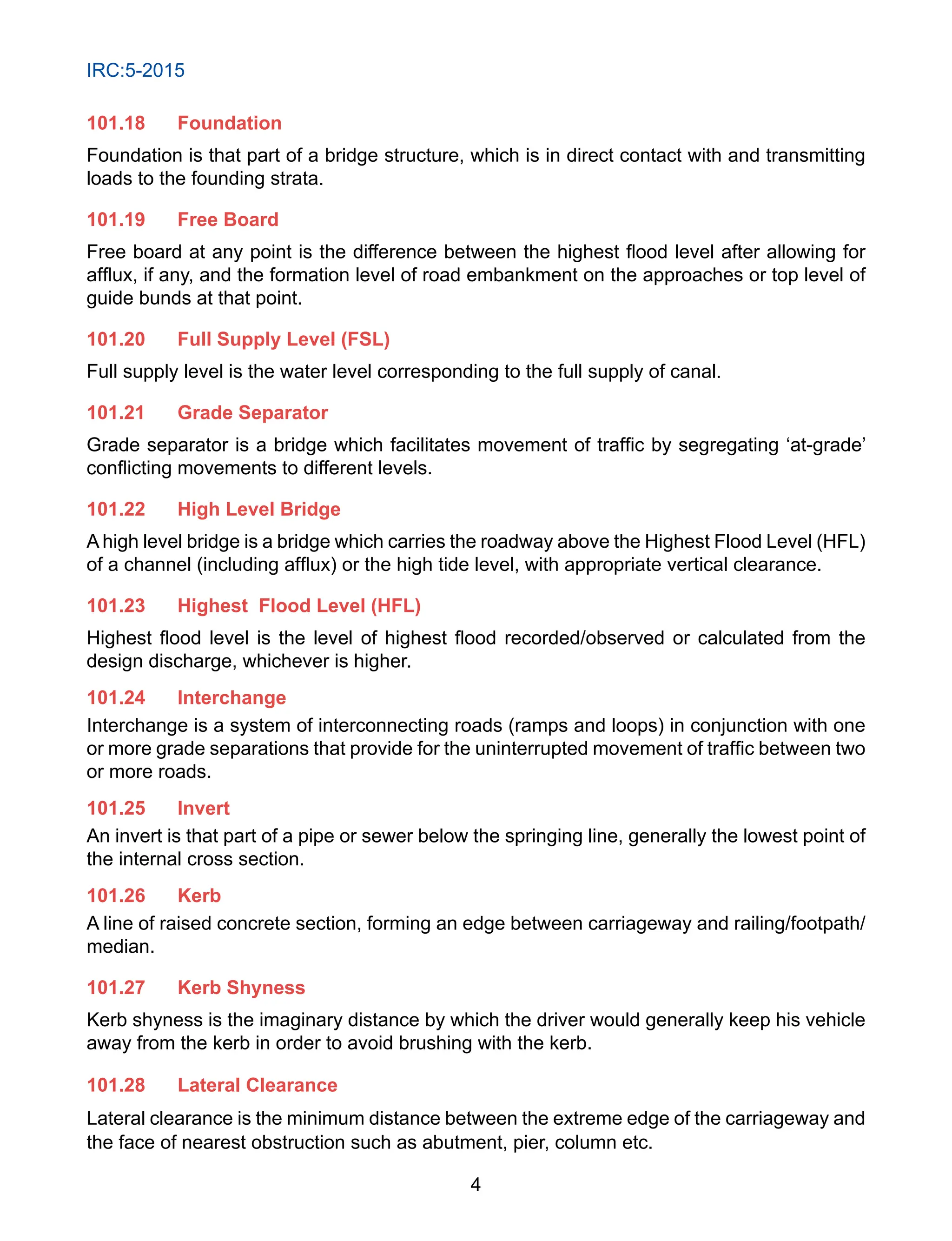 STANDARD SPECIFICATIONS AND CODE OF PRACTICE FOR ROAD BRIDGES | PDF
