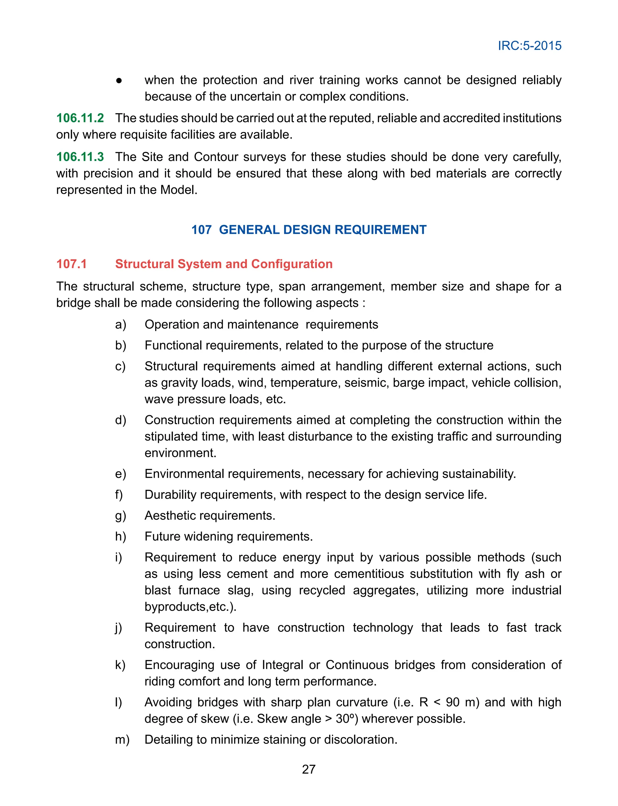 STANDARD SPECIFICATIONS AND CODE OF PRACTICE FOR ROAD BRIDGES | PDF