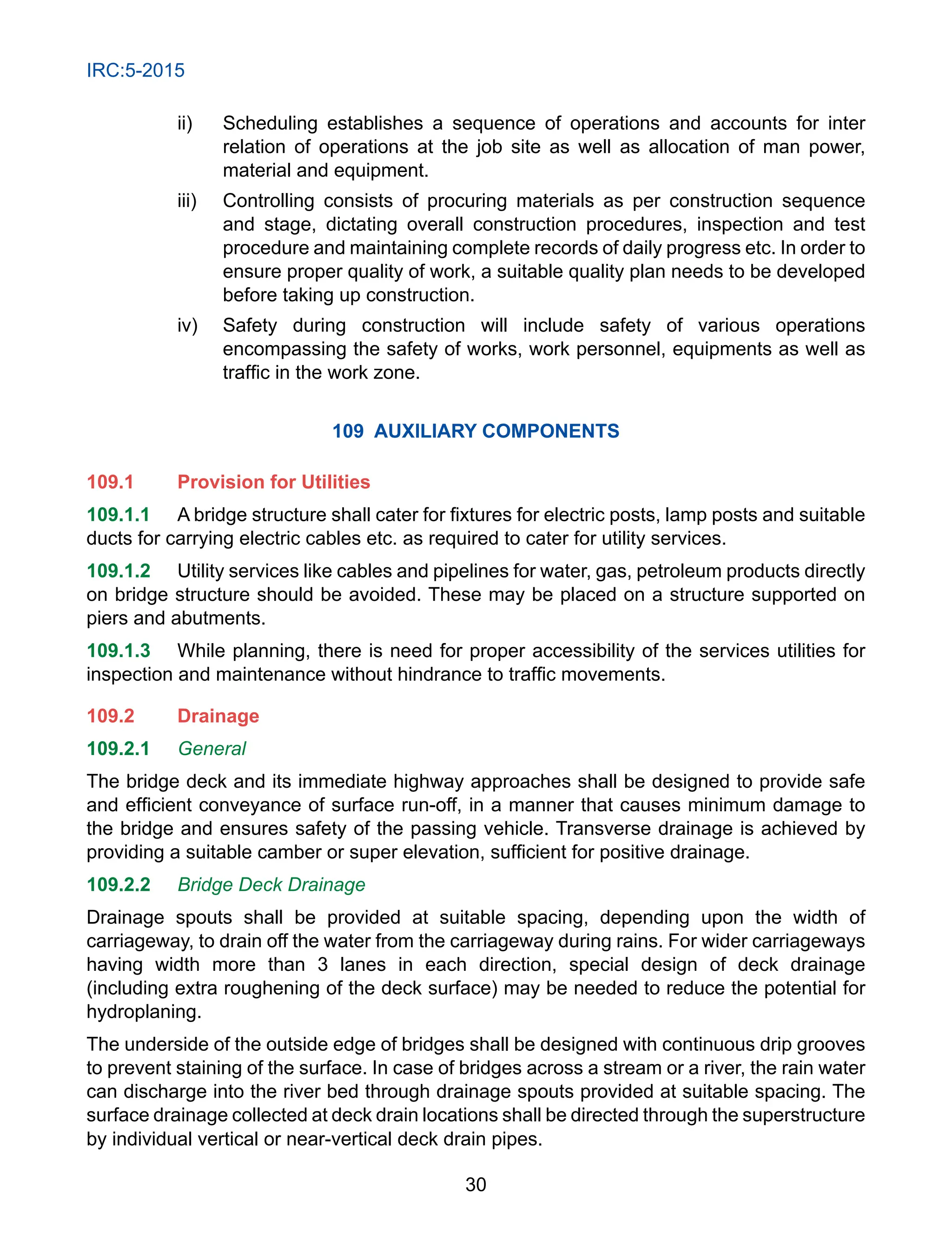 STANDARD SPECIFICATIONS AND CODE OF PRACTICE FOR ROAD BRIDGES | PDF