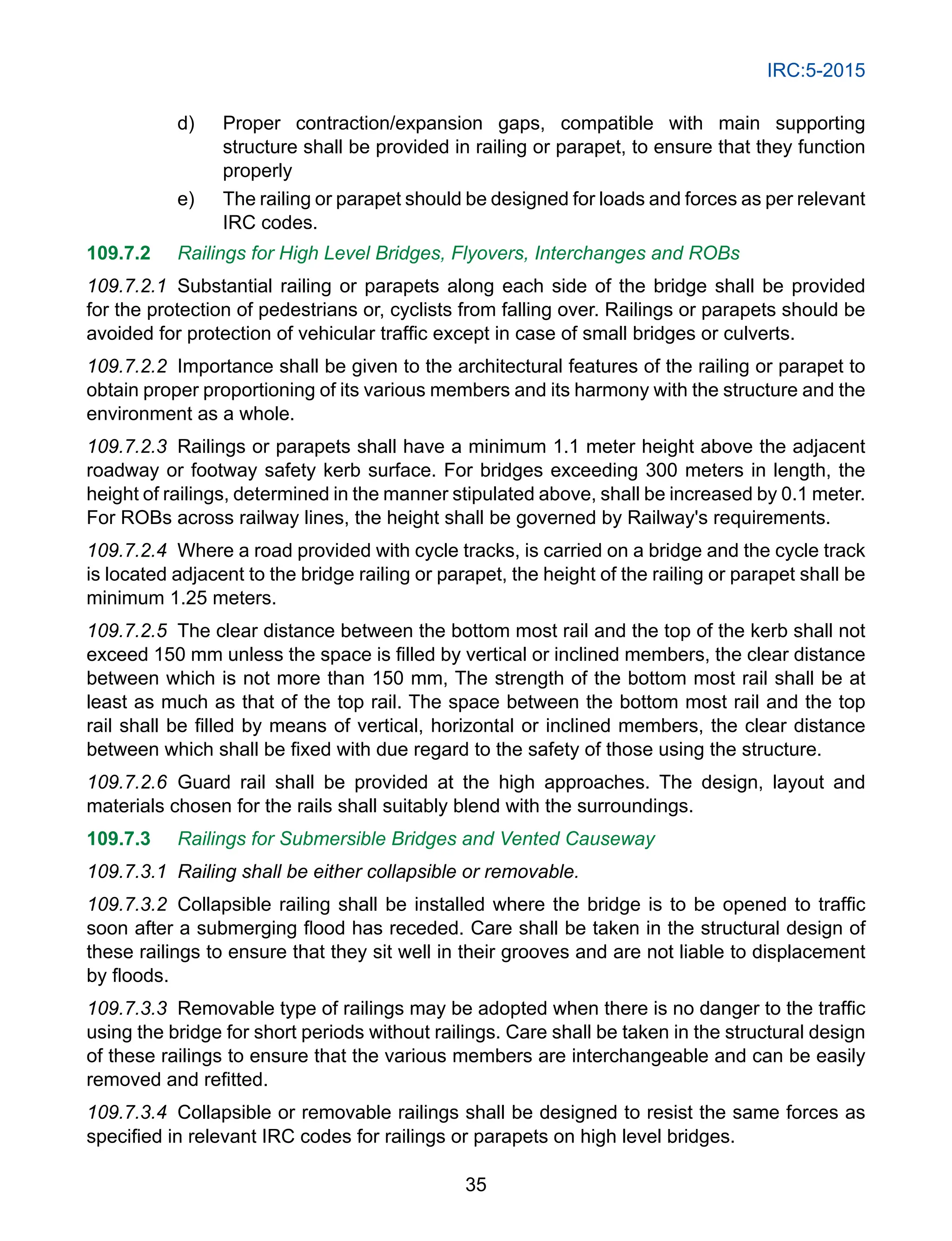 STANDARD SPECIFICATIONS AND CODE OF PRACTICE FOR ROAD BRIDGES | PDF