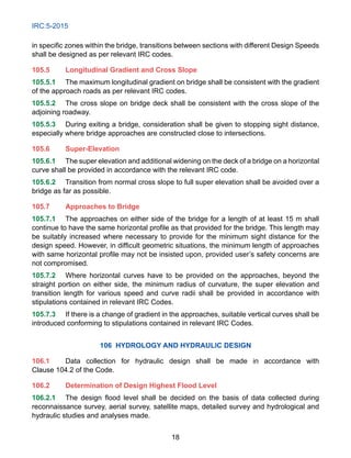 STANDARD SPECIFICATIONS AND CODE OF PRACTICE FOR ROAD BRIDGES | PDF