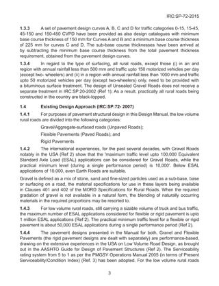 Guideline for the Design of Low Volume Rural Road Design | PDF