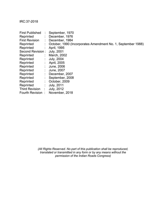 Irc 37-2018 | PDF