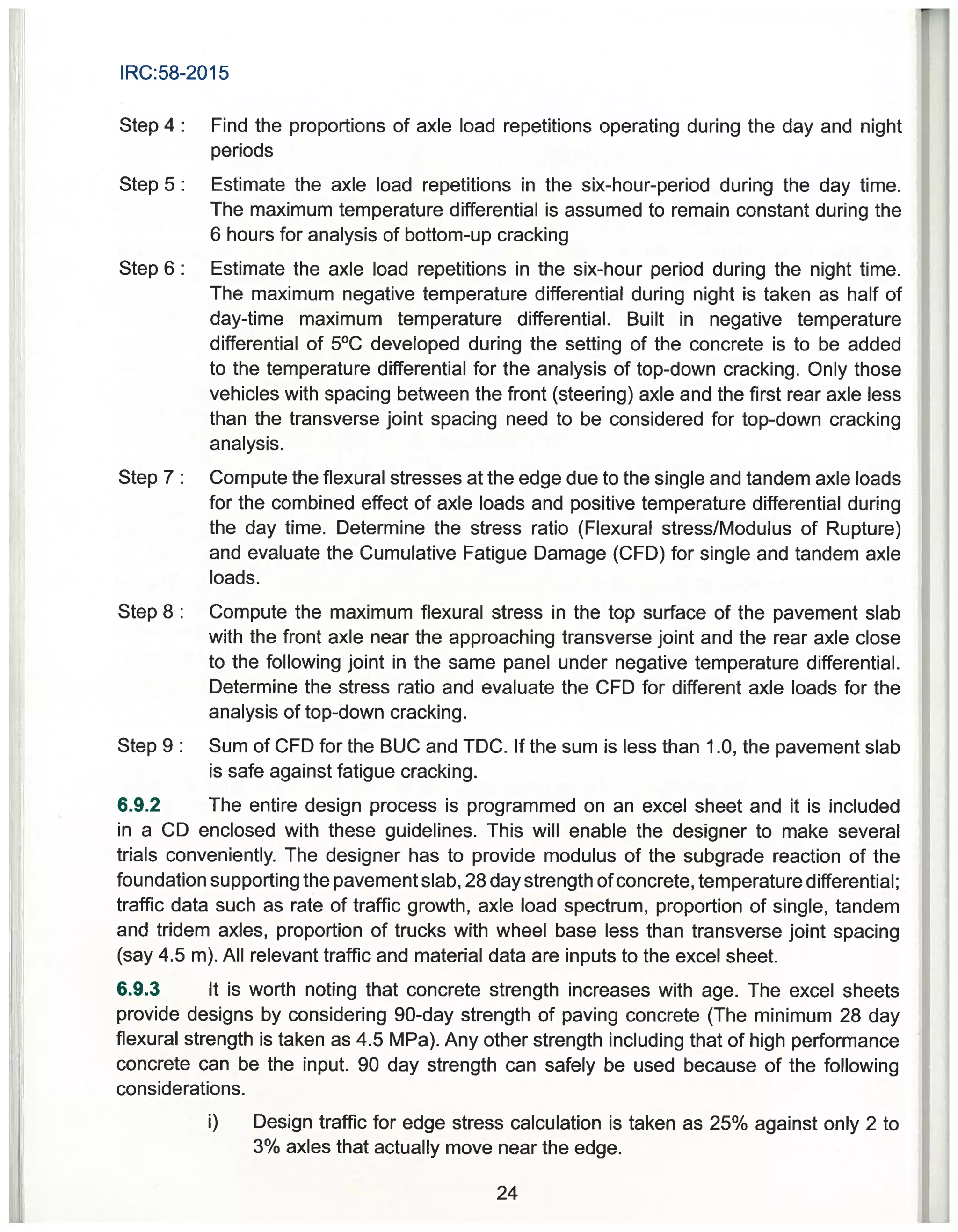 Irc 58-2015 c c road thick design | PDF