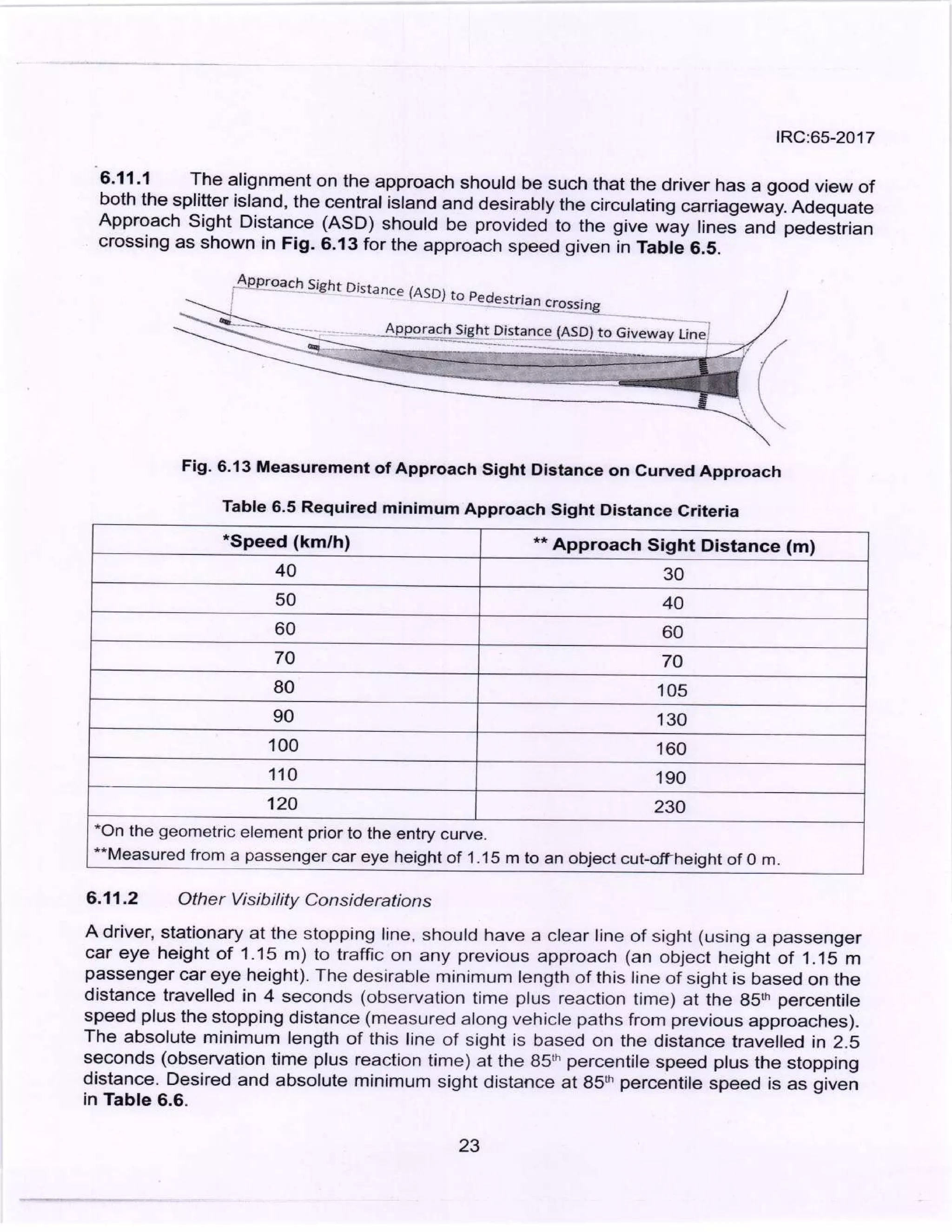 Guidelines for Planning and Design of Roundabouts - IRC: 65 -2017 | PDF