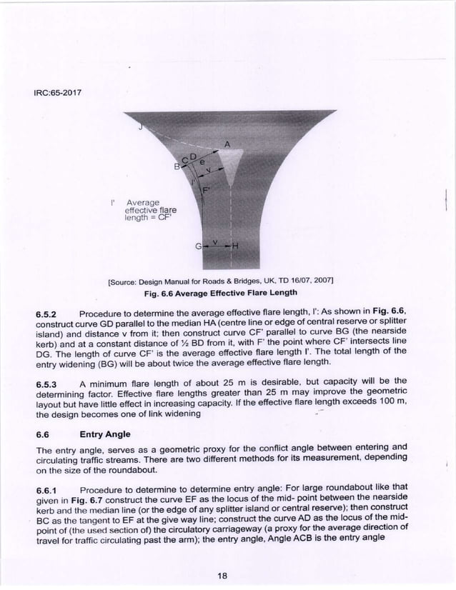 Guidelines for Planning and Design of Roundabouts - IRC: 65 -2017 | PDF