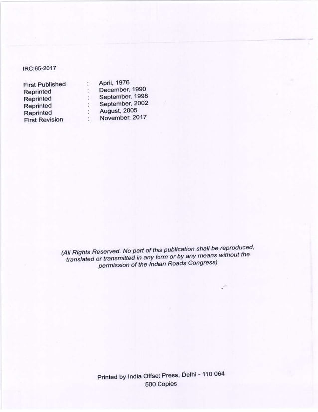 Guidelines for Planning and Design of Roundabouts - IRC: 65 -2017 | PDF