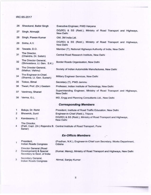 Guidelines for Planning and Design of Roundabouts - IRC: 65 -2017 | PDF
