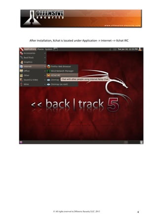 IRC Guide by Offensive Security | PDF