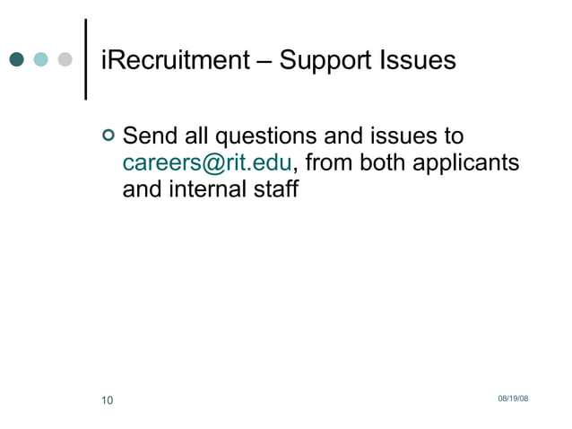 Irc Training Slides | PPT | Resume Writing and Advice | Job Search