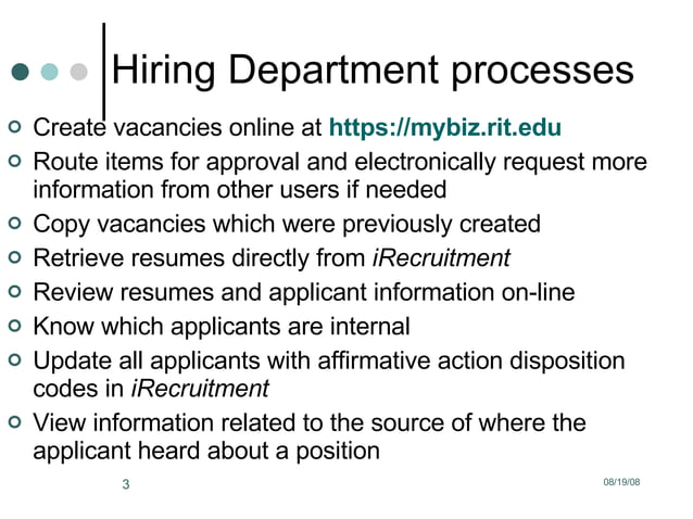Irc Training Slides | PPT | Resume Writing and Advice | Job Search