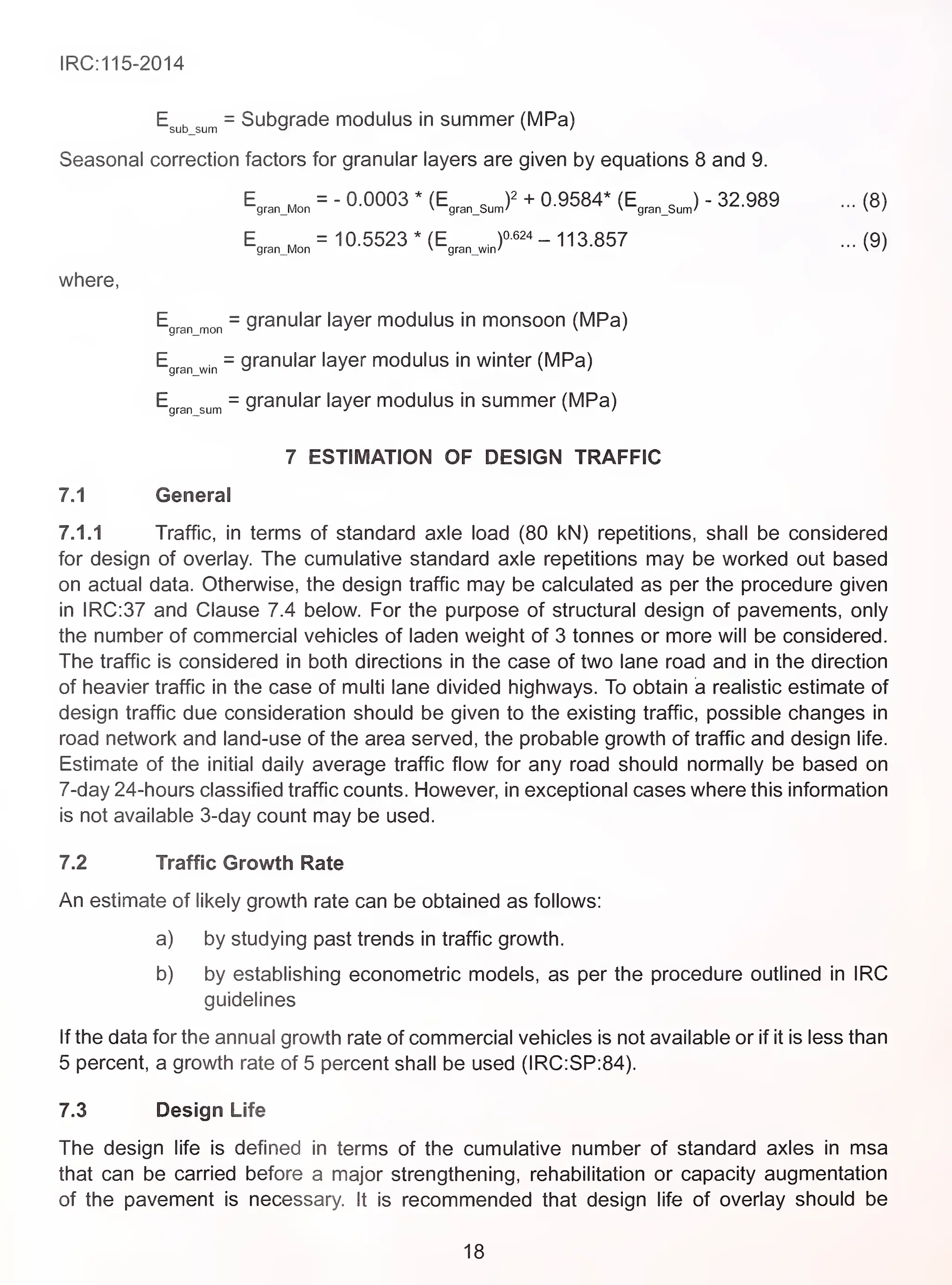 IRC115-2014 GUIDELINES FOR STRUCTURAL EVALUATION AND STRENGTHENING OF ...