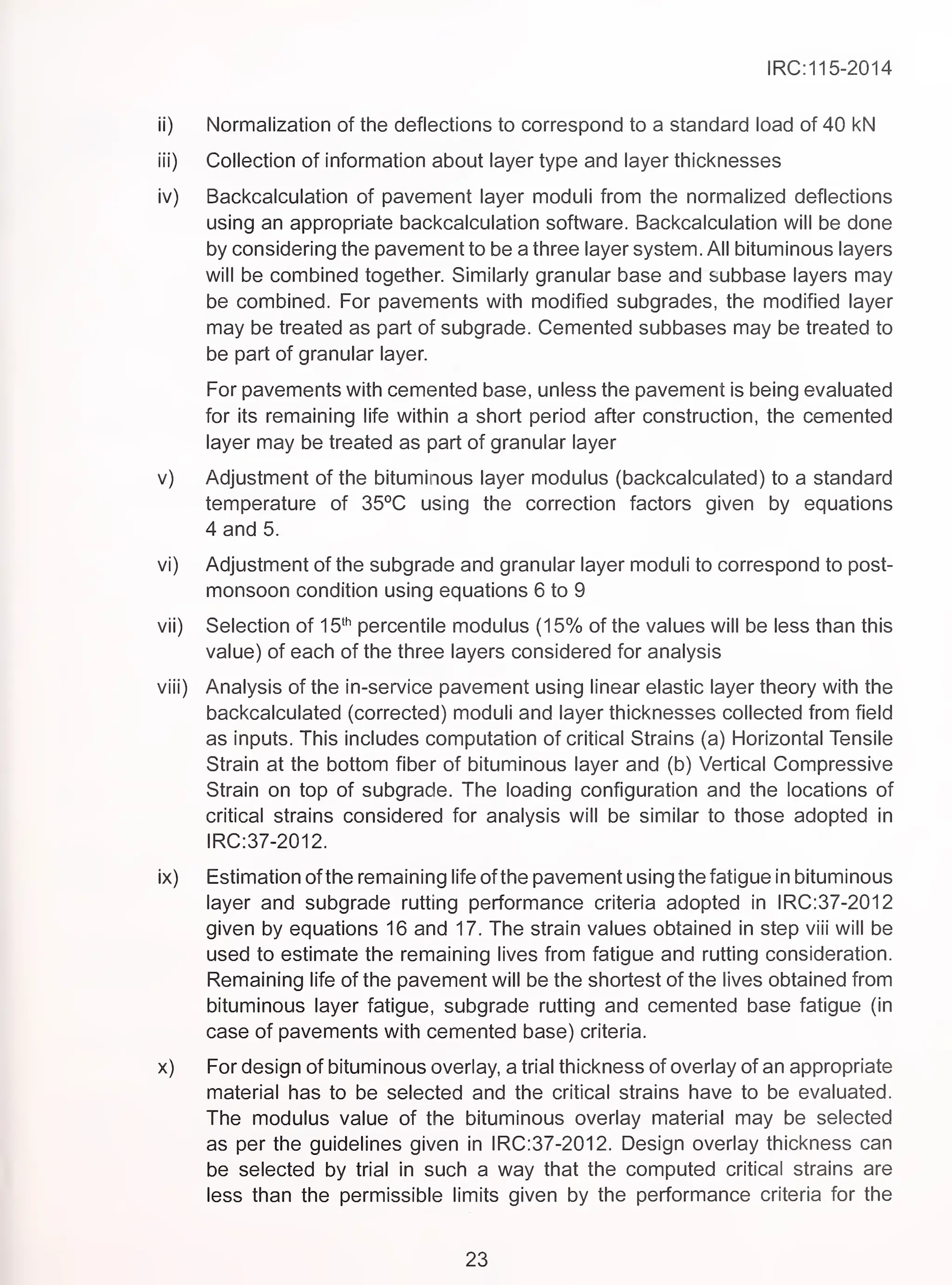 IRC115-2014 GUIDELINES FOR STRUCTURAL EVALUATION AND STRENGTHENING OF ...