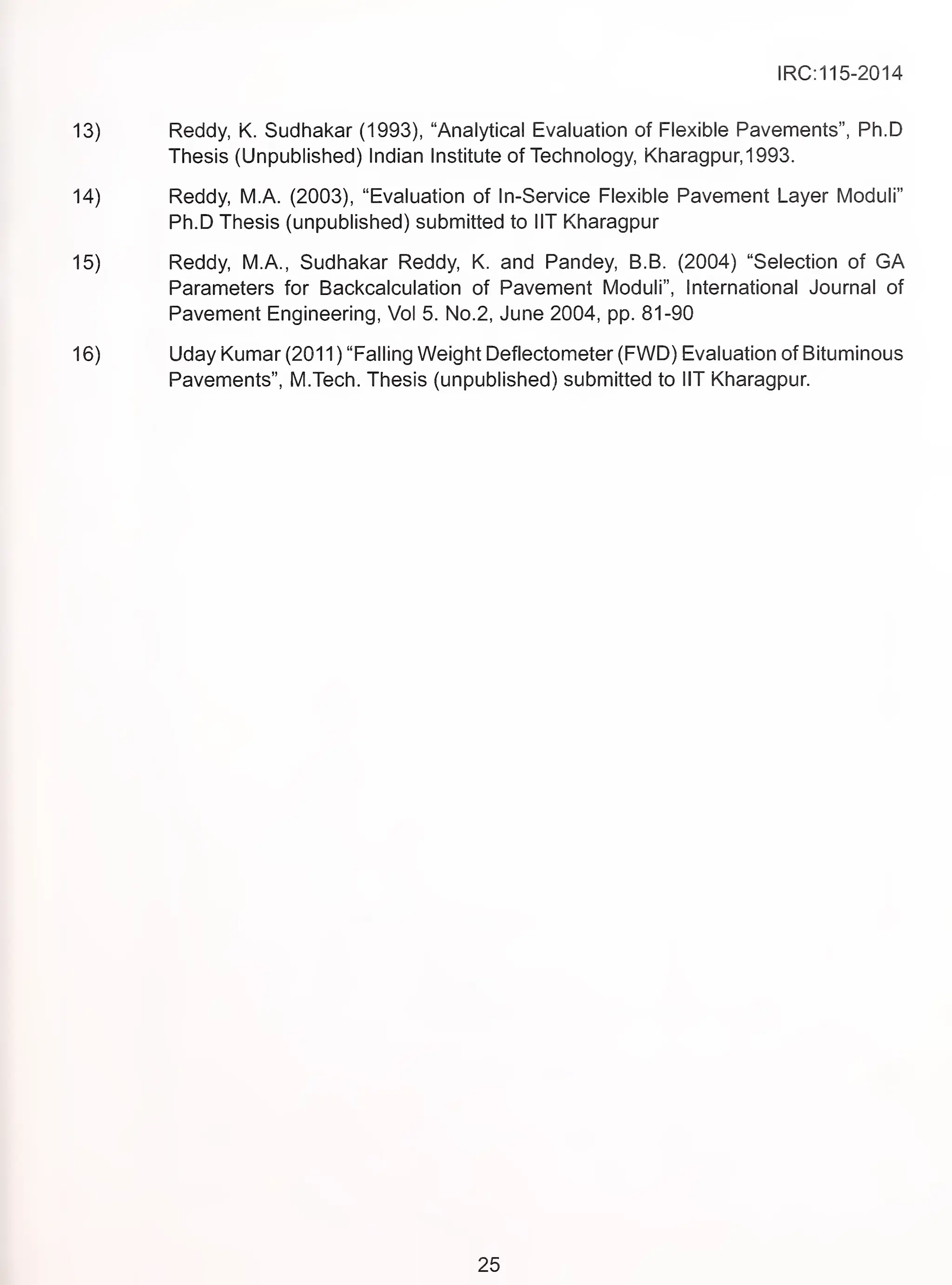 IRC115-2014 GUIDELINES FOR STRUCTURAL EVALUATION AND STRENGTHENING OF ...