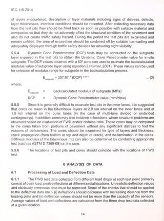 IRC115-2014 GUIDELINES FOR STRUCTURAL EVALUATION AND STRENGTHENING OF ...