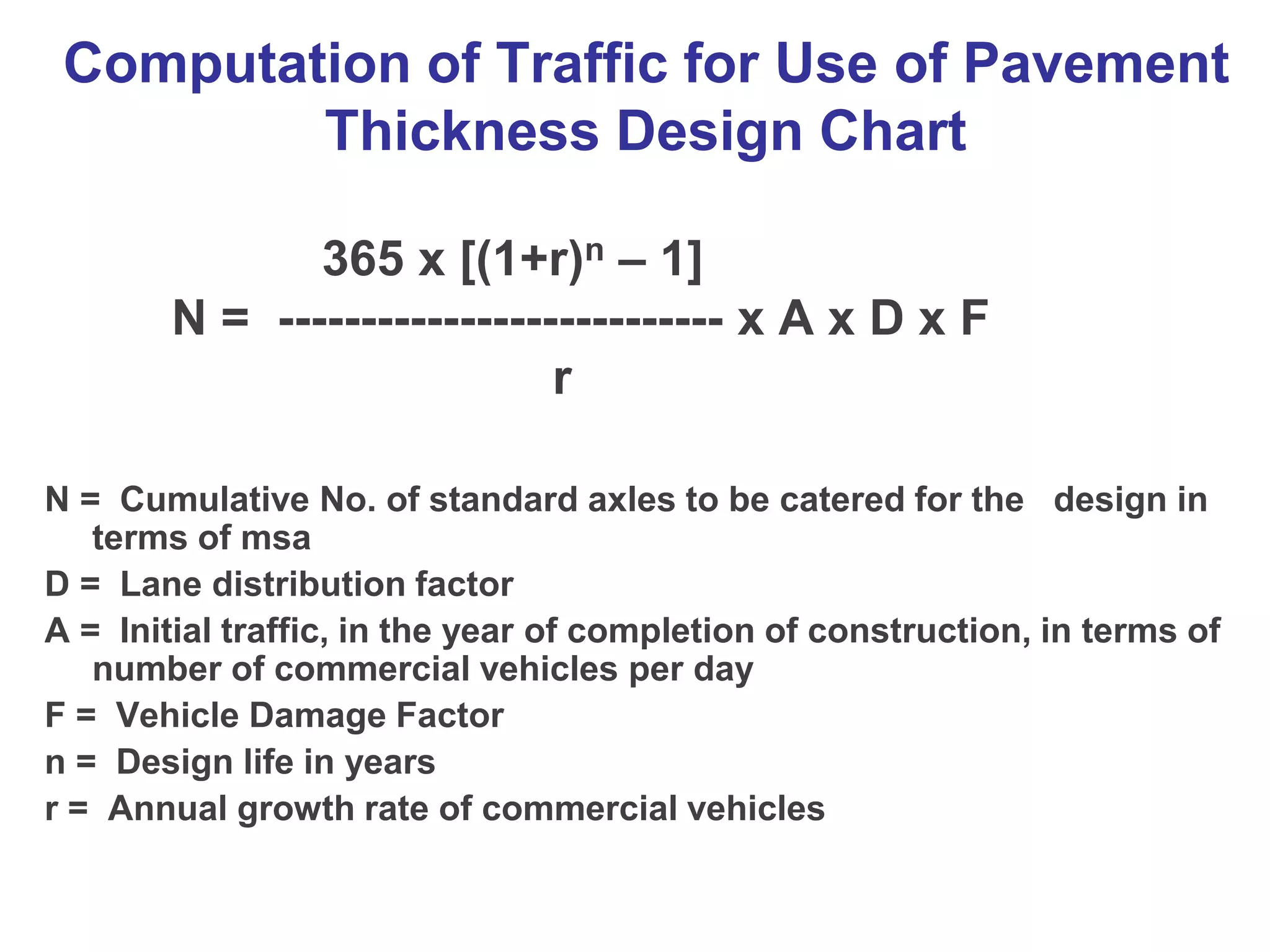Design of flexible pavements as per IRC37 | PPTX