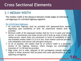 IRC 73-2023_presentation for highway design | PPTX