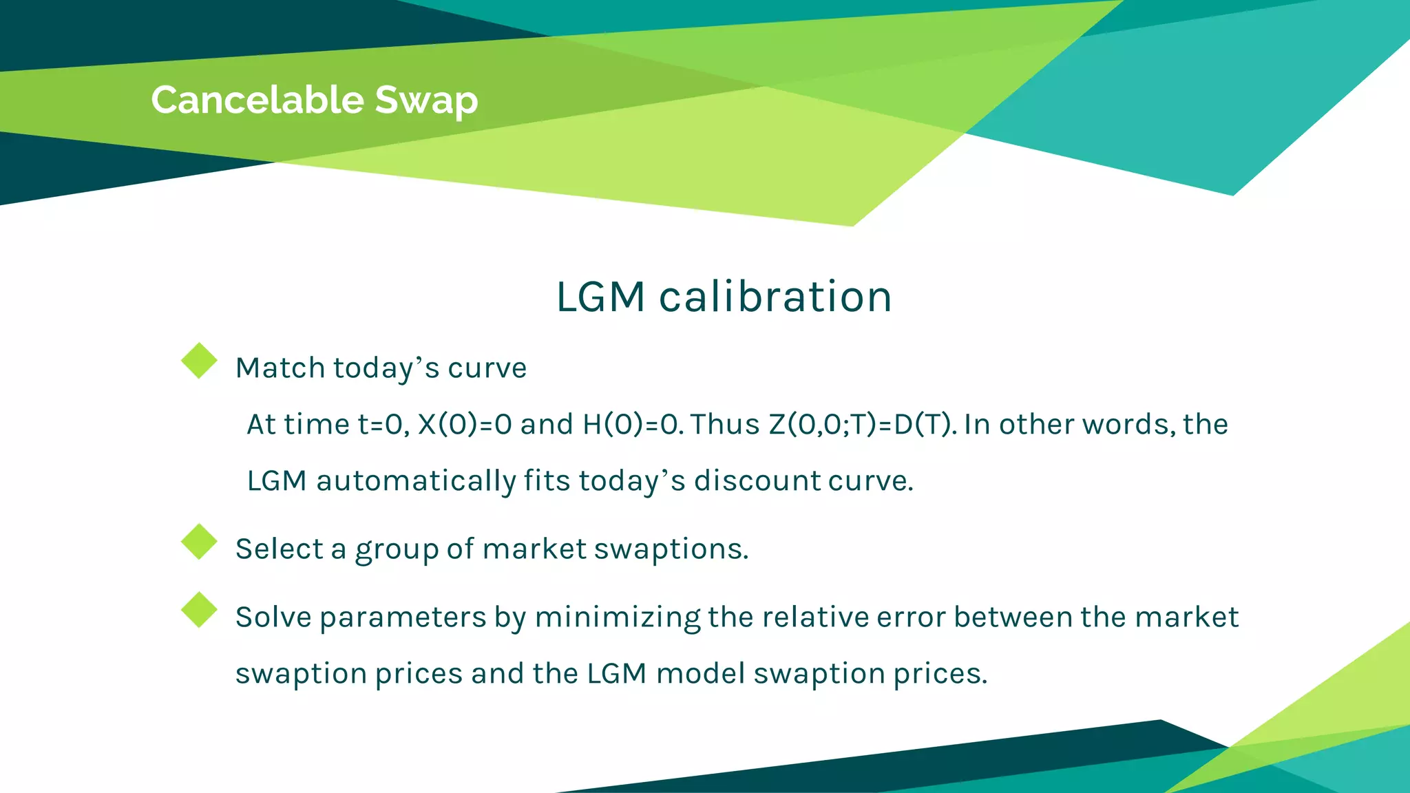 Cancelable Swap Valuation and Risk | PDF