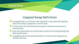 Pricing Interest Rate Capped Swap | PDF
