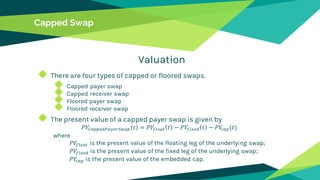 Pricing Interest Rate Capped Swap | PDF