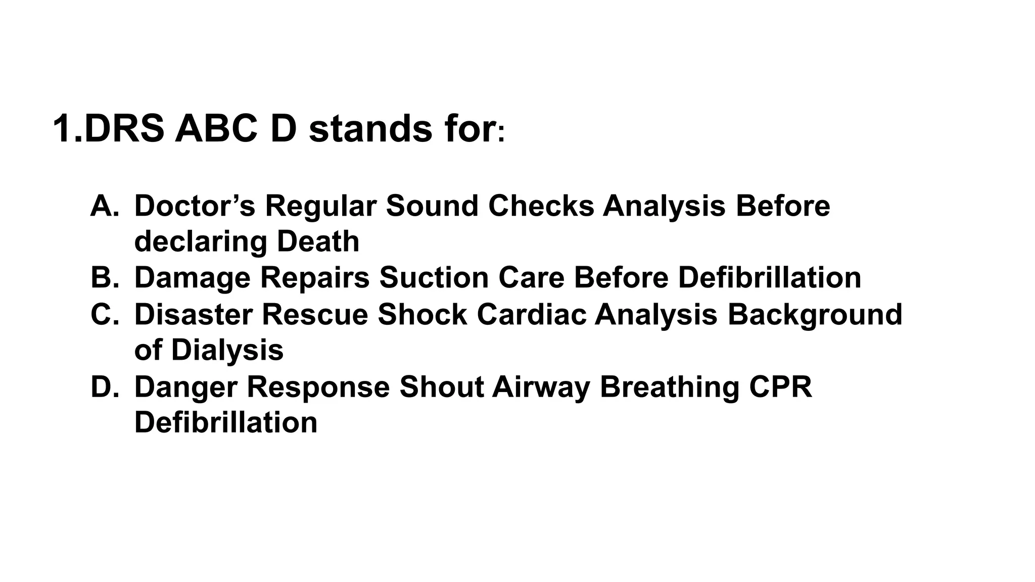 BCLS EXAM (VERSION A).pptx