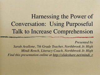 Harnessing the Power of Conversation | PPT