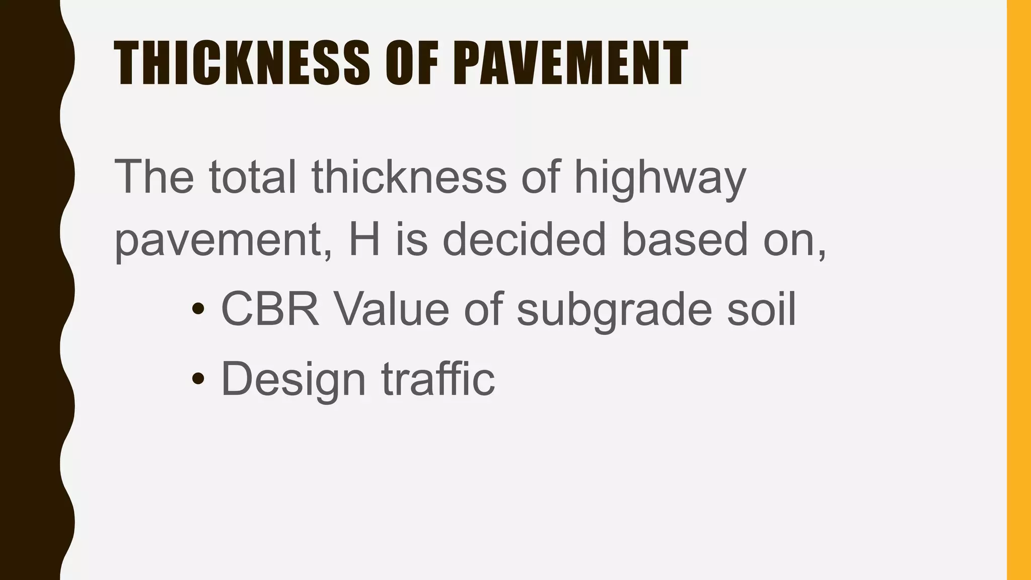 Irc method of design of flexible pavement 1 | PPTX