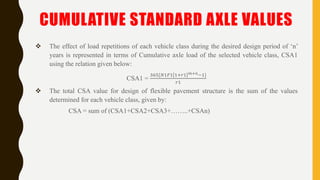 Irc method of design of flexible pavement 1 | PPTX