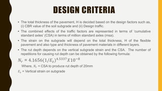 Irc method of design of flexible pavement 1 | PPTX