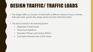 Irc method of design of flexible pavement 1 | PPTX