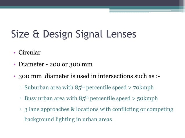 IRC Method of Signal Design | PPTX