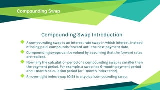 Compounding Swap Valuation Introduction and Practical Guide | PPT
