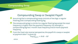 Compounding Swap Valuation Introduction and Practical Guide | PDF