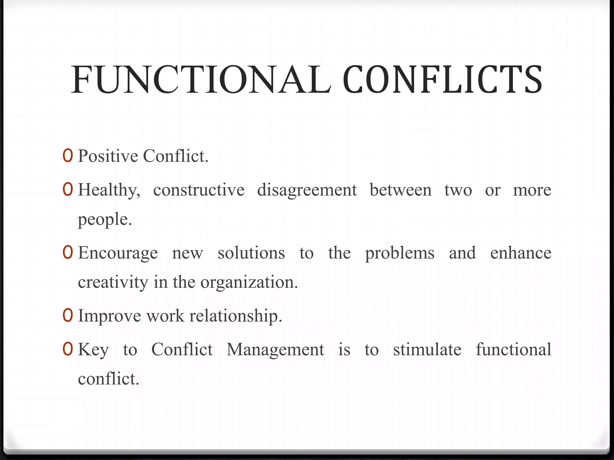 IR conflict management | PPTX