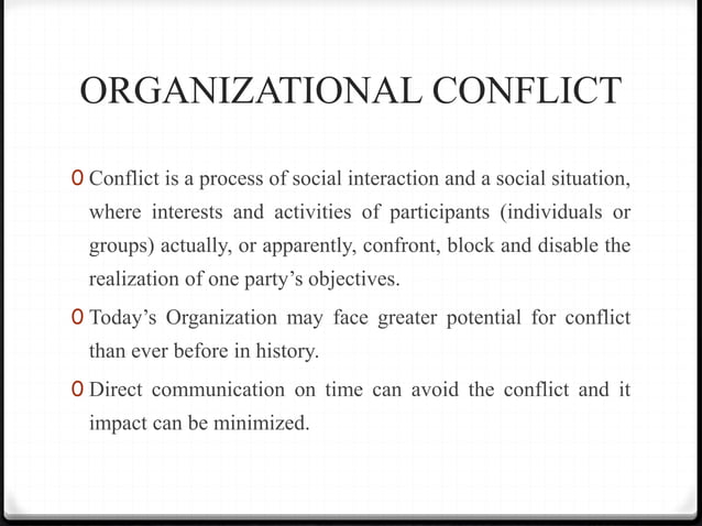 IR conflict management | PPTX | War and Conflicts