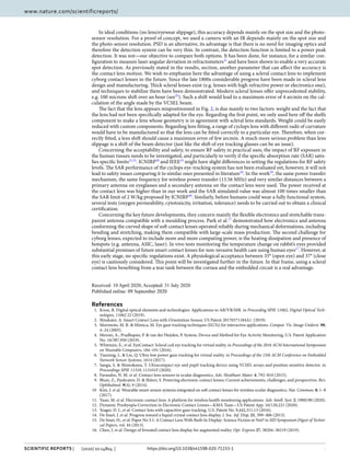 Infrared Eye Tracking Contact Lens | Whitepaper | PDF