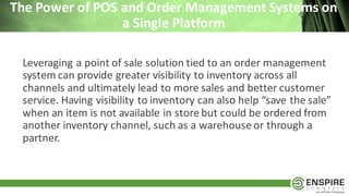 The Power of POS & OMS on a Single Platform | PPT
