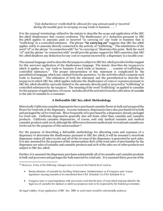 Irc sec. 280 e memo j | DOCX