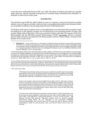 Irc sec. 280 e memo j | DOCX