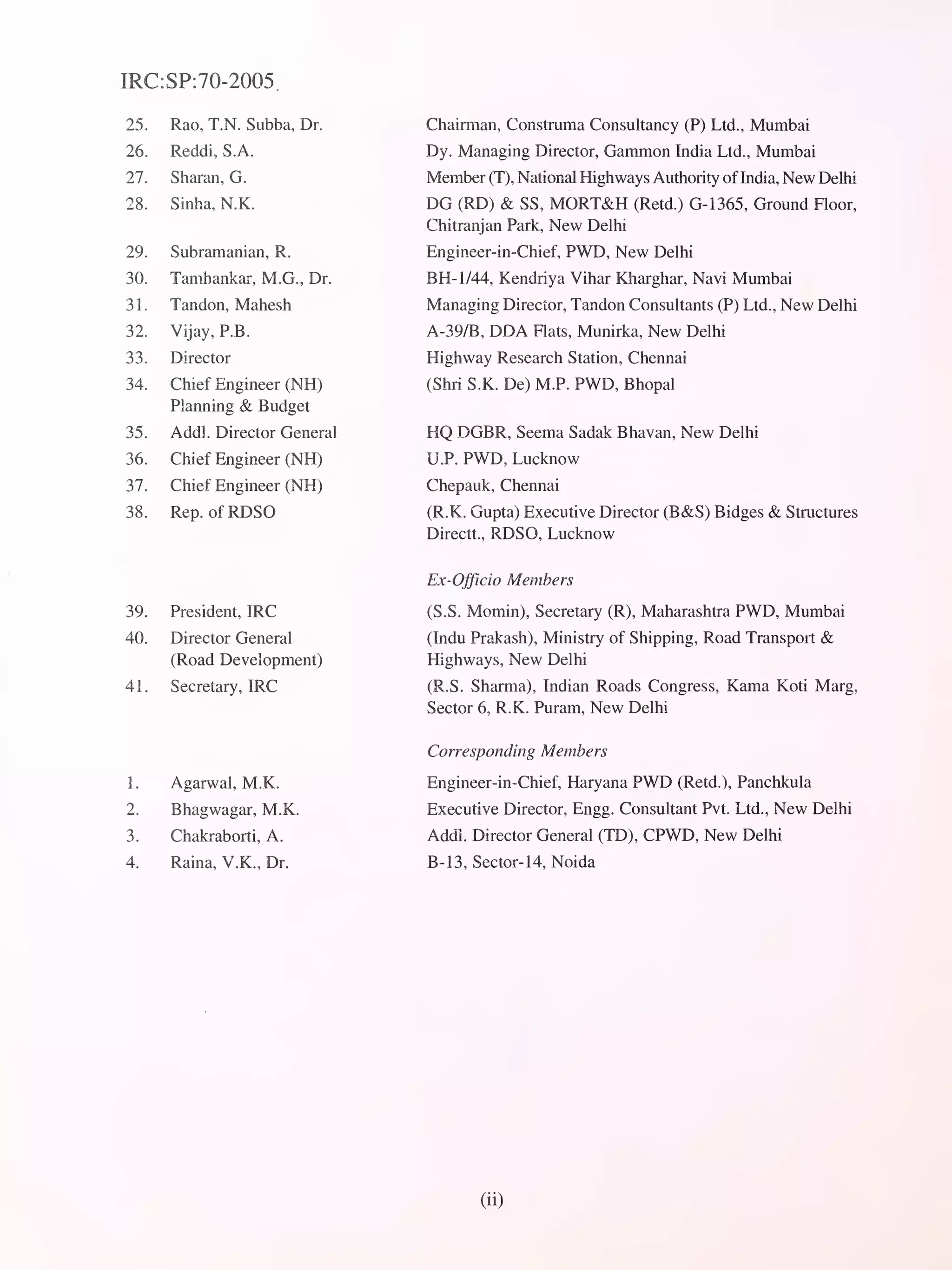 IRC SP 070_ Guidelines for the Use of High Performance Concrete in Bridges.pdf