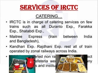 IRCTC ( E-BUSINESS) | PPT