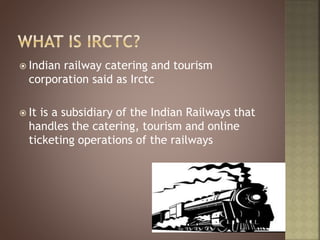 Irctc | PPTX