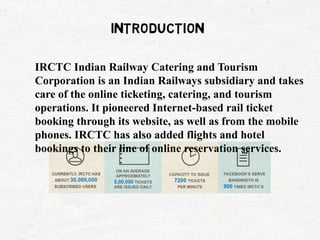Re Design IRCTC Homepage | PPT