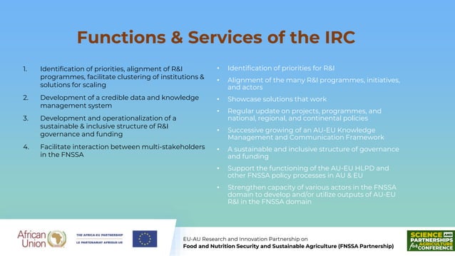 IRC Theory of change | PPT
